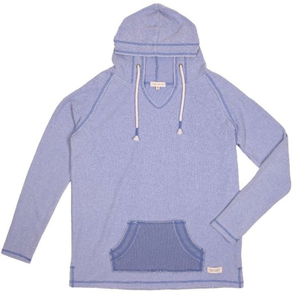 Simply Southern | Tops | Simply Southern Terry Hoodie Frost Light Blue ...